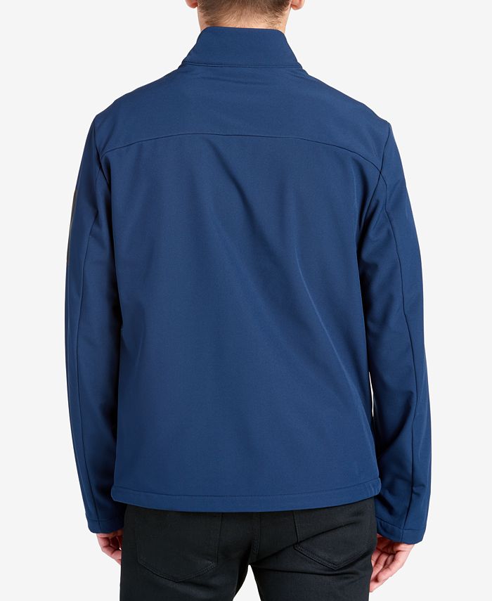 DKNY Men's Mixed-Media Performance Jacket - Macy's