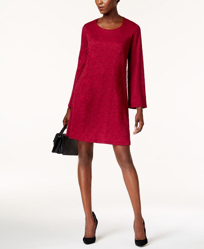 Olivia & Grace Lace A-Line Dress, Created for Macy's - Macy's