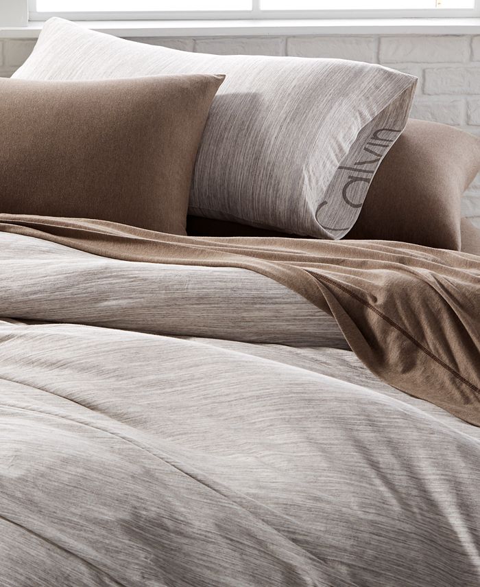 Calvin Klein Calvin Klein Modern Strata Sandwash Twin Duvet Cover - Macy's