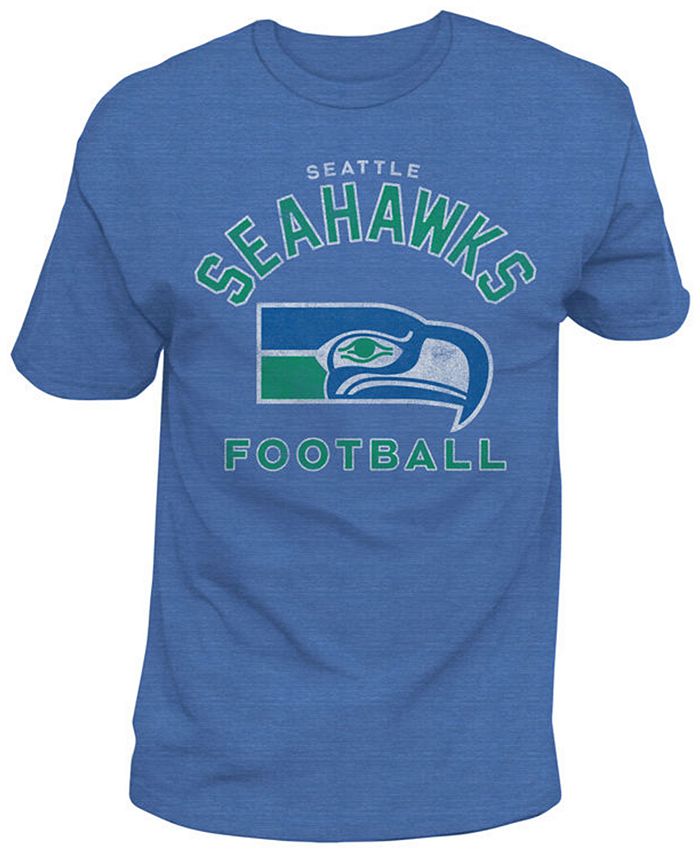 Authentic NFL Apparel Men's Seattle Seahawks Midfield Retro T-Shirt ...