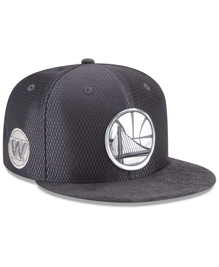 New Era Golden State Warriors On-Court Graphite Collection 9FIFTY ...