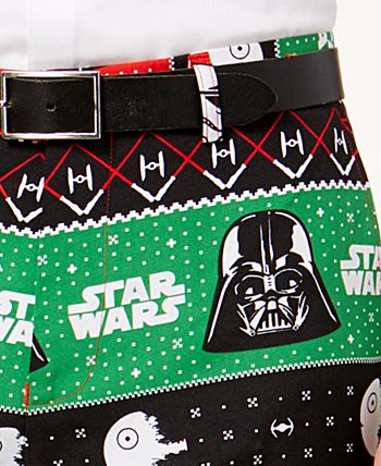 OppoSuits Men's Slim-Fit Festive Force Star Wars Suit and Tie - Macy's