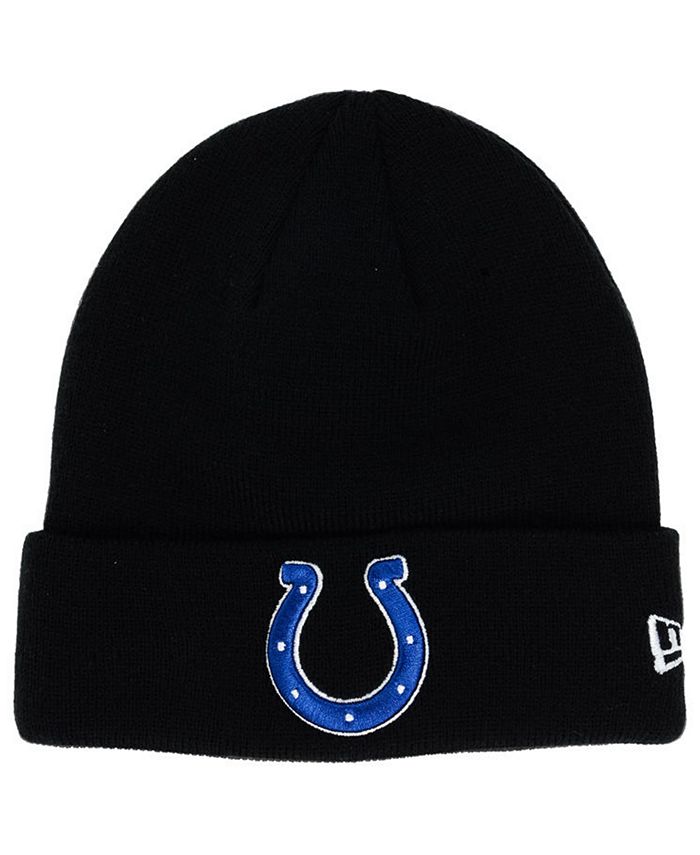 New Era Indianapolis Colts Basic Cuff Knit Hat - Macy's