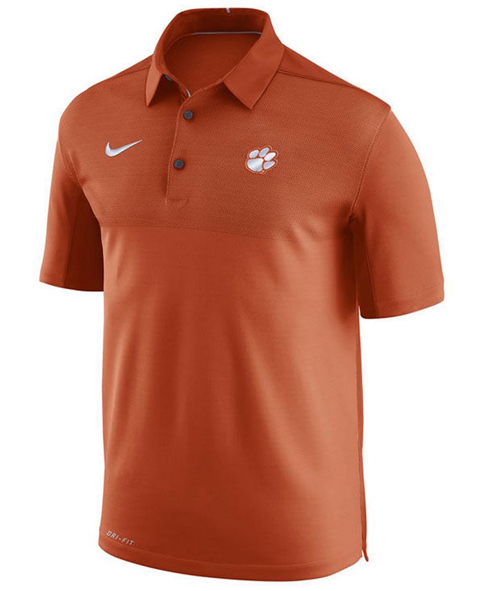 Nike Men's Clemson Tigers Elite Coaches Polo - Macy's