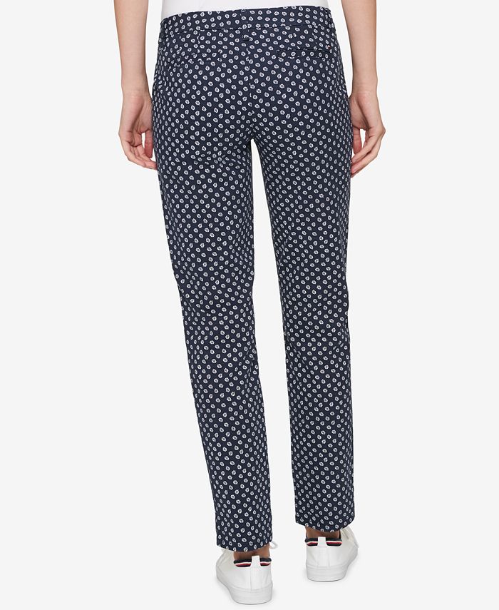 Tommy Hilfiger Printed Chino Pants, Created for Macy's - Macy's