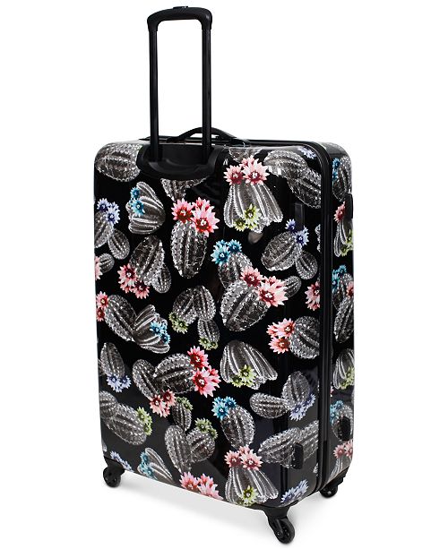 Jessica Simpson Cactus Printed 29" Hardside Spinner Suitcase & Reviews ...