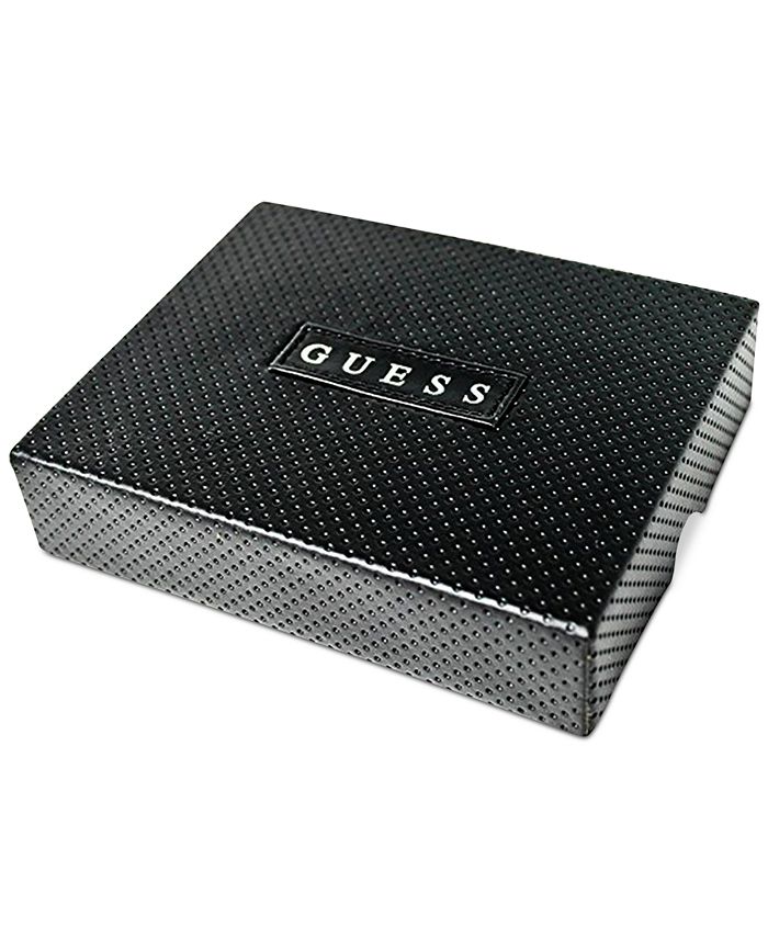 GUESS Men's Leather Bifold Wallet - Macy's