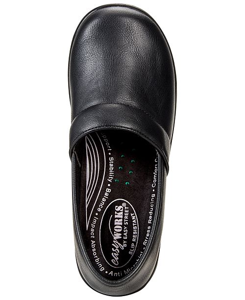 Easy Street Easy Works By Lyndee Slip Resistant Clogs & Reviews - Mules ...