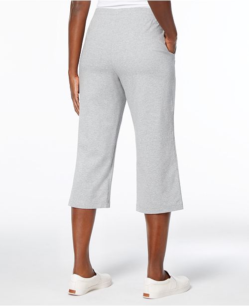 Karen Scott Petite Drawstring Capri Pants, Created for Macy's - Pants ...