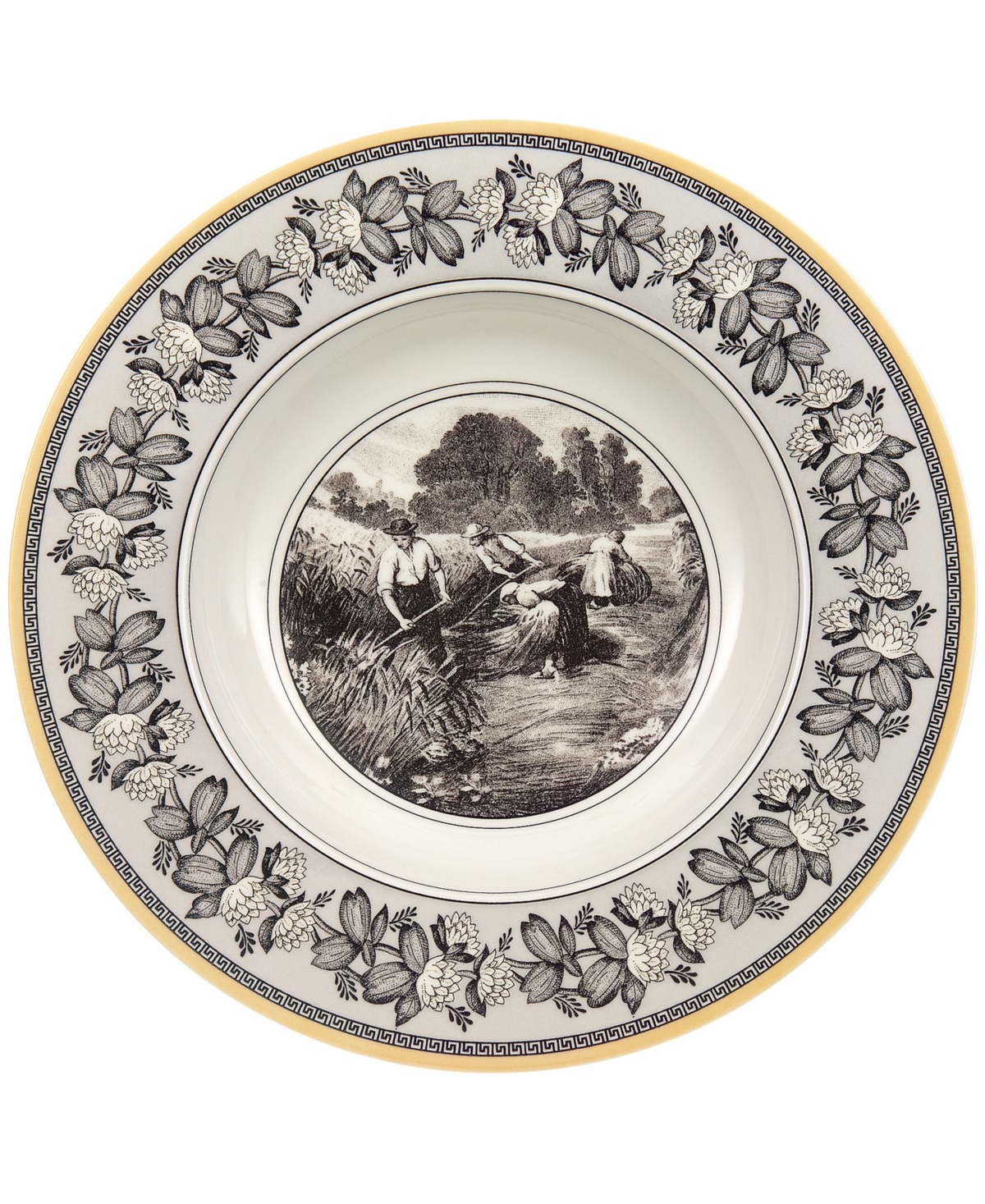 Click here for Villeroy & Boch Audun Chasse Rim Soup Bowl - Ferme prices