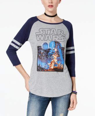 Star Wars Juniors' Darth Vader Graphic Baseball T-Shirt - Macy's