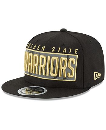 New Era Golden State Warriors Golden Reflective 9FIFTY Snapback Cap ...