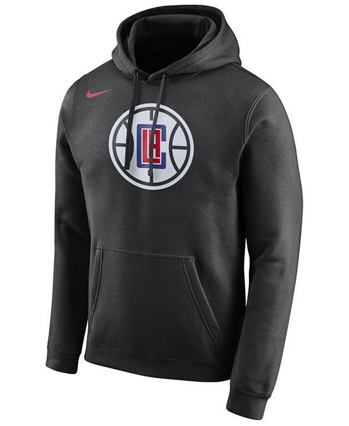 Nike Men's Los Angeles Clippers Logo Club Hoodie - Macy's