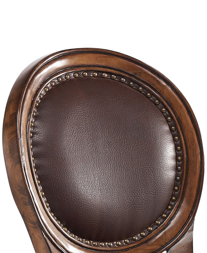 Furniture Greece 26" Swivel Counter Stool, Quick Ship - Macy's