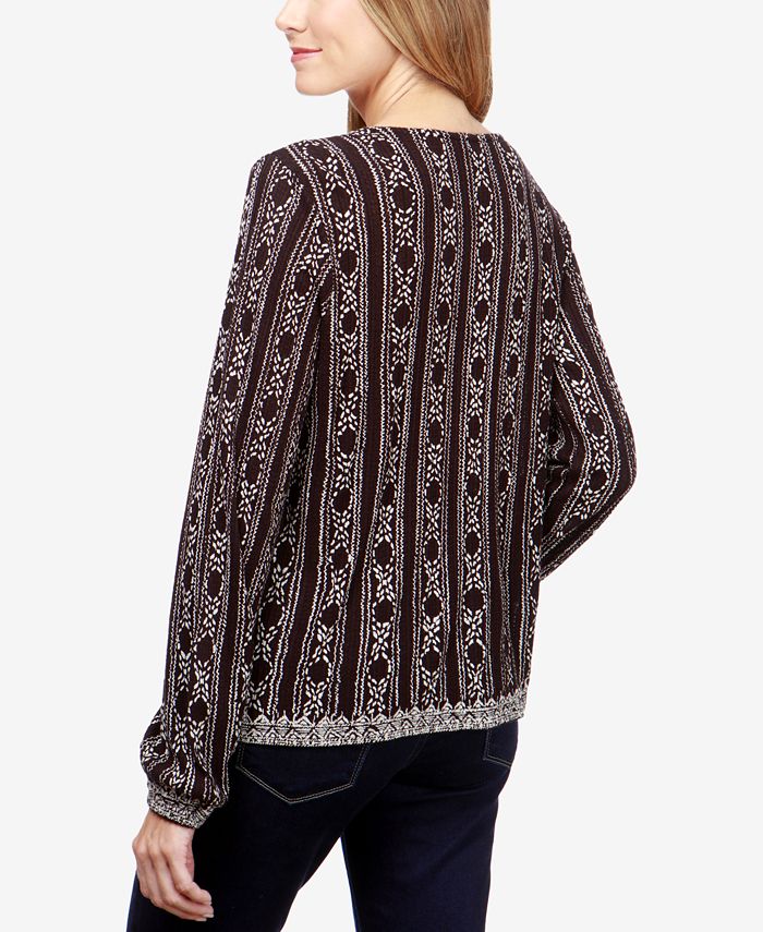 Lucky Brand Embroidered Top - Macy's
