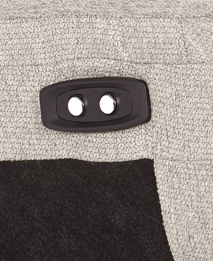 Furniture Nevio 157" 6-Pc. Fabric Sectional Sofa with Chaise, Created ...