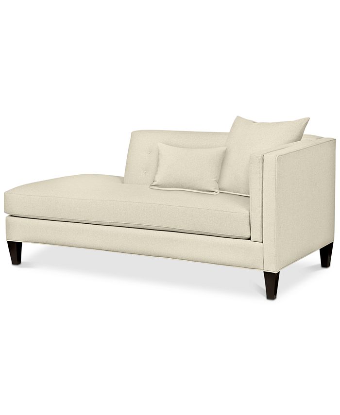 Furniture Braylei Fabric Chaise - Custom Colors, Created for Macy's ...