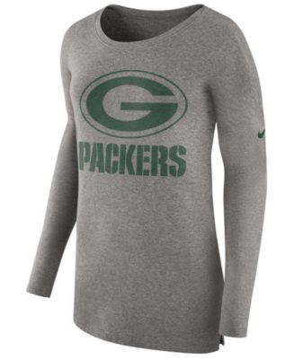 Nike Women's Green Bay Packers Cozy Long Sleeve T-Shirt - Macy's