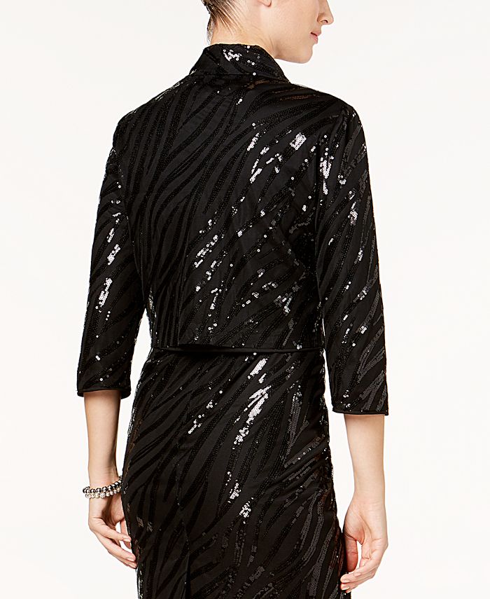 Kasper Sequin Flyaway Jacket - Macy's