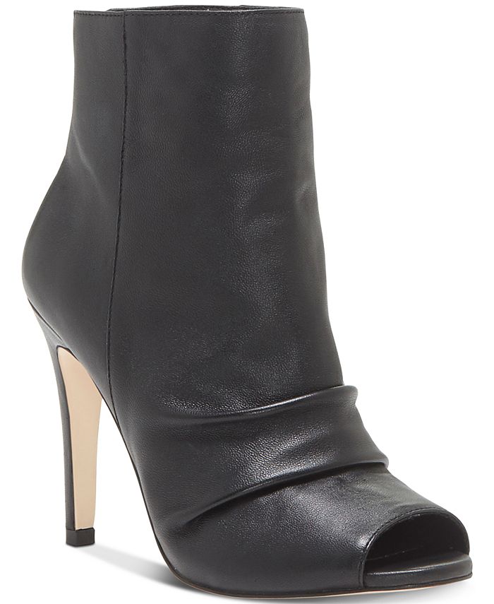 Jessica Simpson Elyn Peep-Toe Booties - Macy's