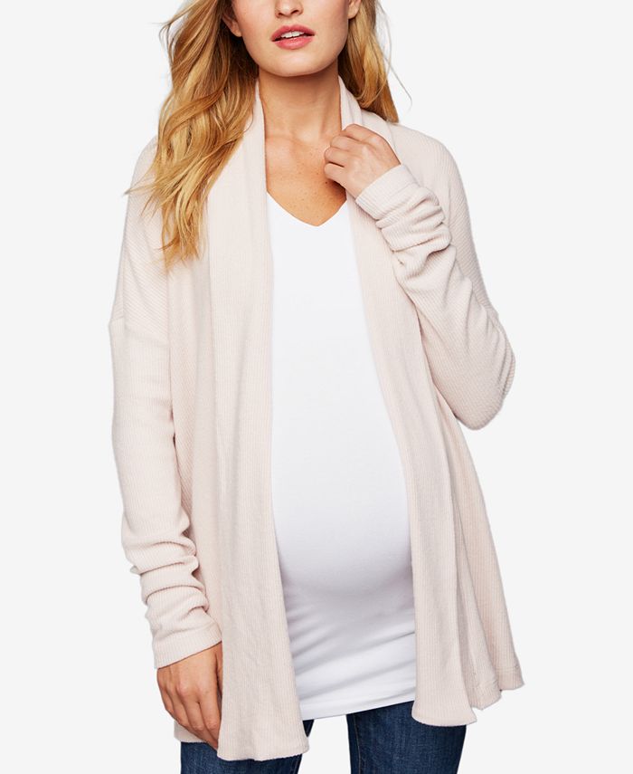 A Pea in the Pod Maternity Open-Front Cardigan - Macy's