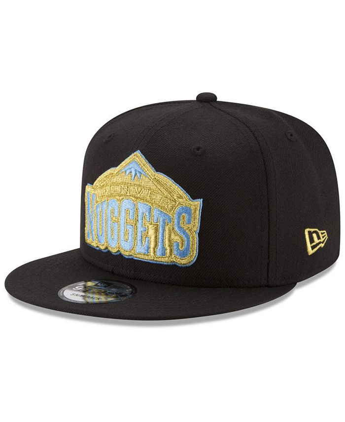 New Era Denver Nuggets Gold on Team 9FIFTY Snapback Cap - Macy's
