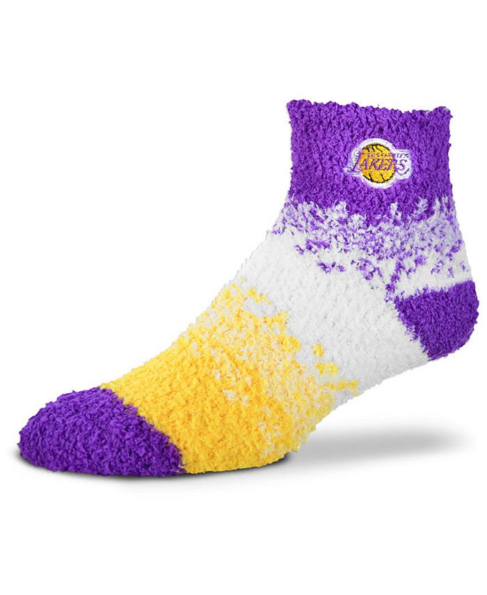 For Bare Feet Los Angeles Lakers Marquee Sleep Soft Socks - Macy's