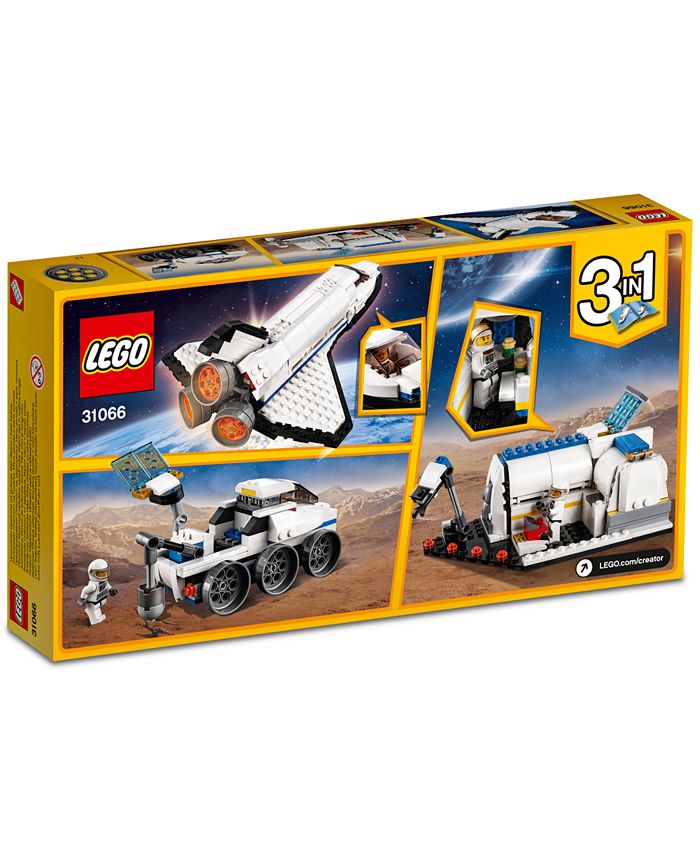 LEGO® 285-Pc. Creator Space Shuttle Explorer 31066 - Macy's