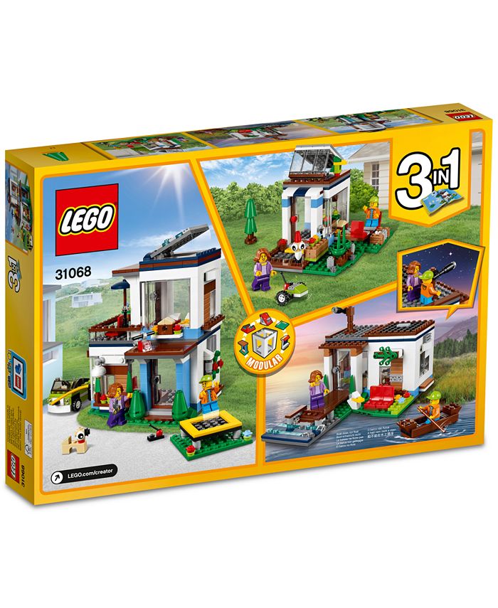 LEGO® 386-Pc. Creator Modular Modern Home 31068 - Macy's
