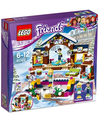 LEGO® 307-Pc. Friends Snow Resort Ice Rink 41322 - Macy's