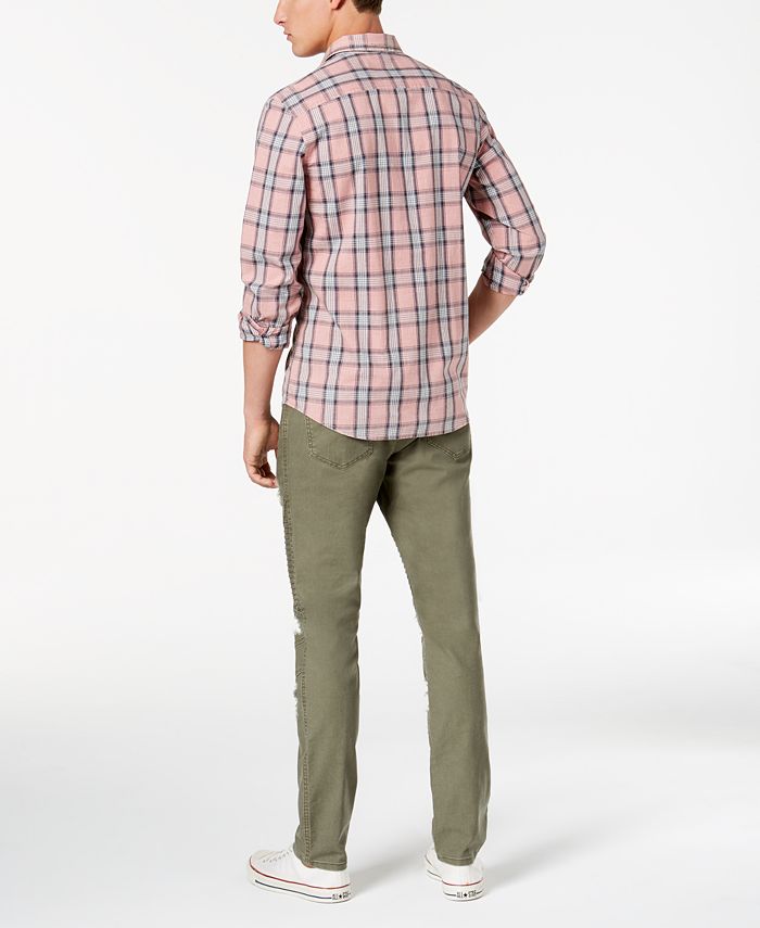 American Rag Men's Plaid Shirt, Created for Macy's - Macy's