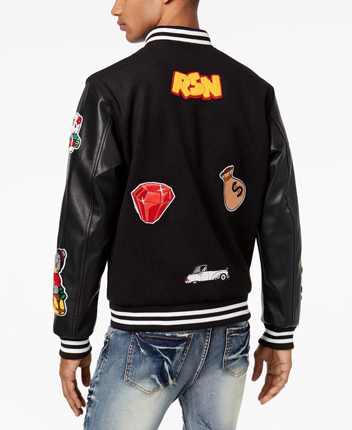 Reason Men's Character Varsity Jacket - Macy's