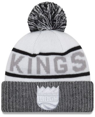 New Era Sacramento Kings Court Force Pom Knit Hat - Macy's