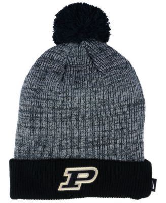 Nike Purdue Boilermakers Heather Pom Knit Hat - Macy's