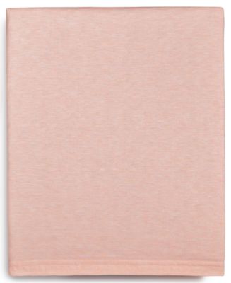 Calvin Klein Modern Cotton Harrison Pink Twin Flat Sheet - Macy's