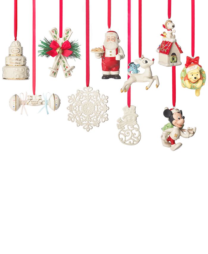 Lenox Christmas Classic Ornament Collection - Macy's
