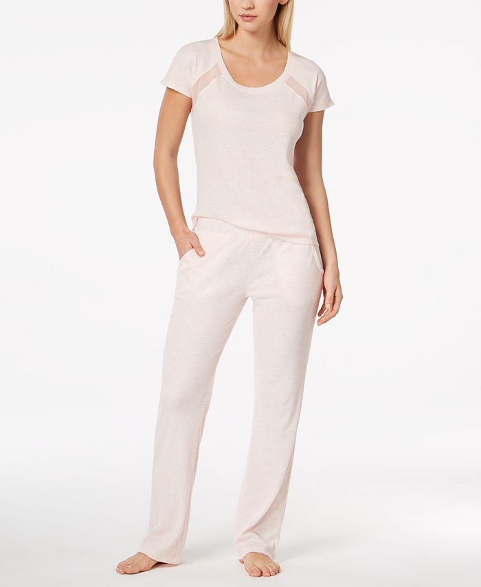 Alfani Mesh-Stripe Pajama Set, Created for Macy's & Reviews - Bras ...