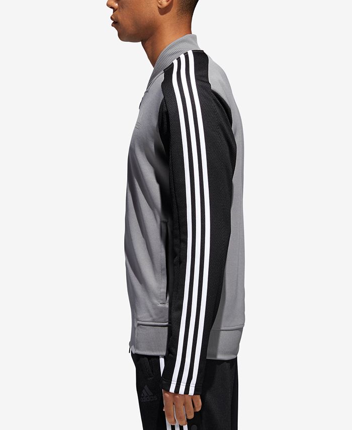 adidas Men's Colorblocked MX Bomber Track Jacket - Macy's