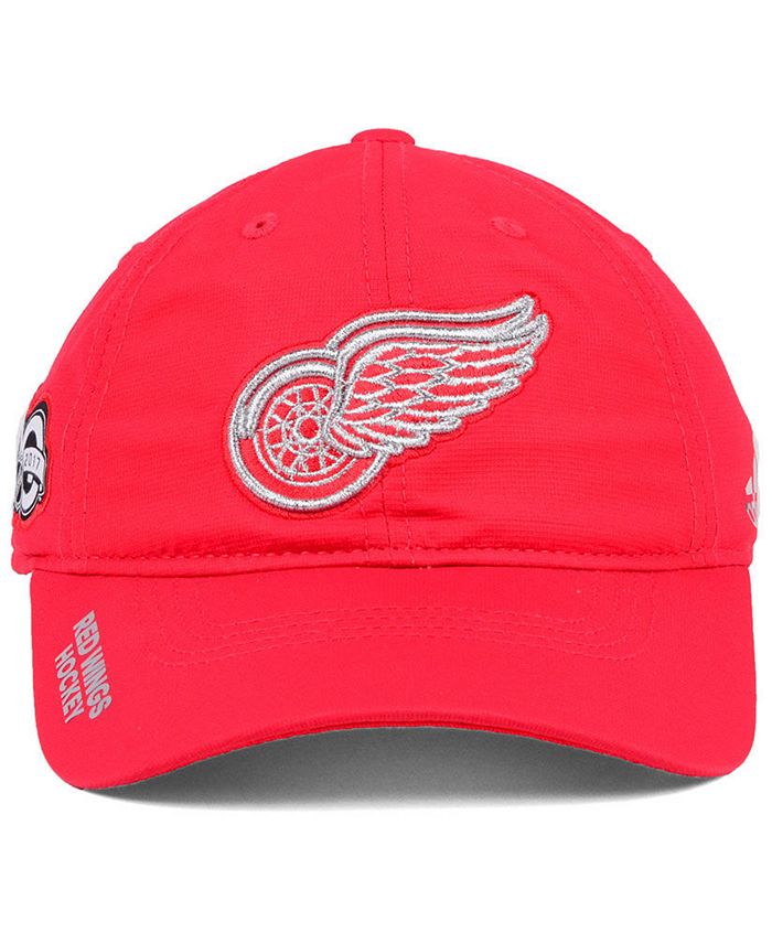 adidas Detroit Red Wings 100th Celebration Relaxed Adjustable Cap - Macy's
