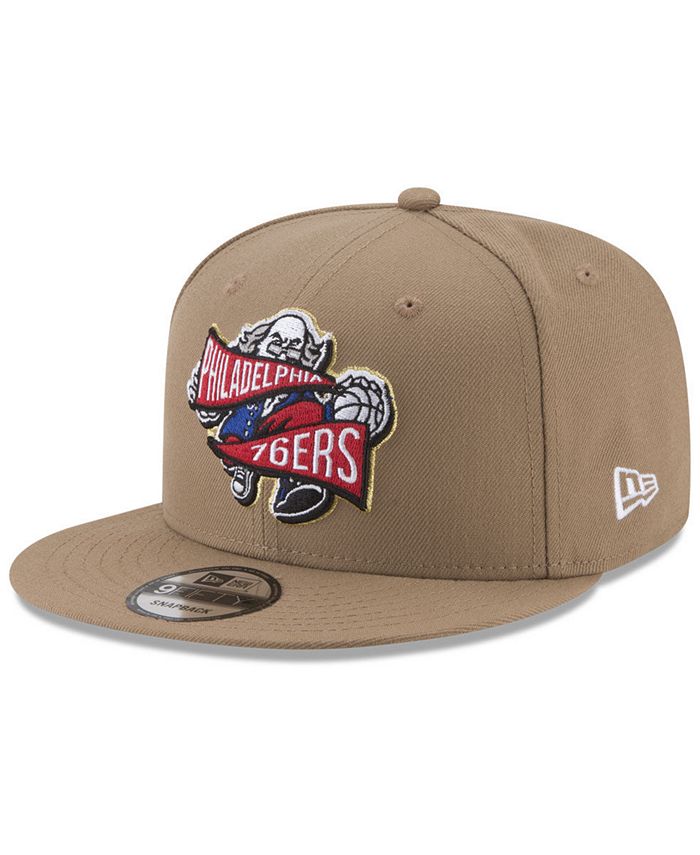 New Era Philadelphia 76ers Team Banner 9FIFTY Snapback Cap - Macy's