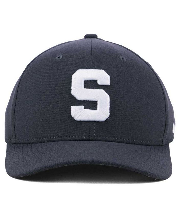 Nike Michigan State Spartans Anthracite Classic Swoosh Cap - Macy's