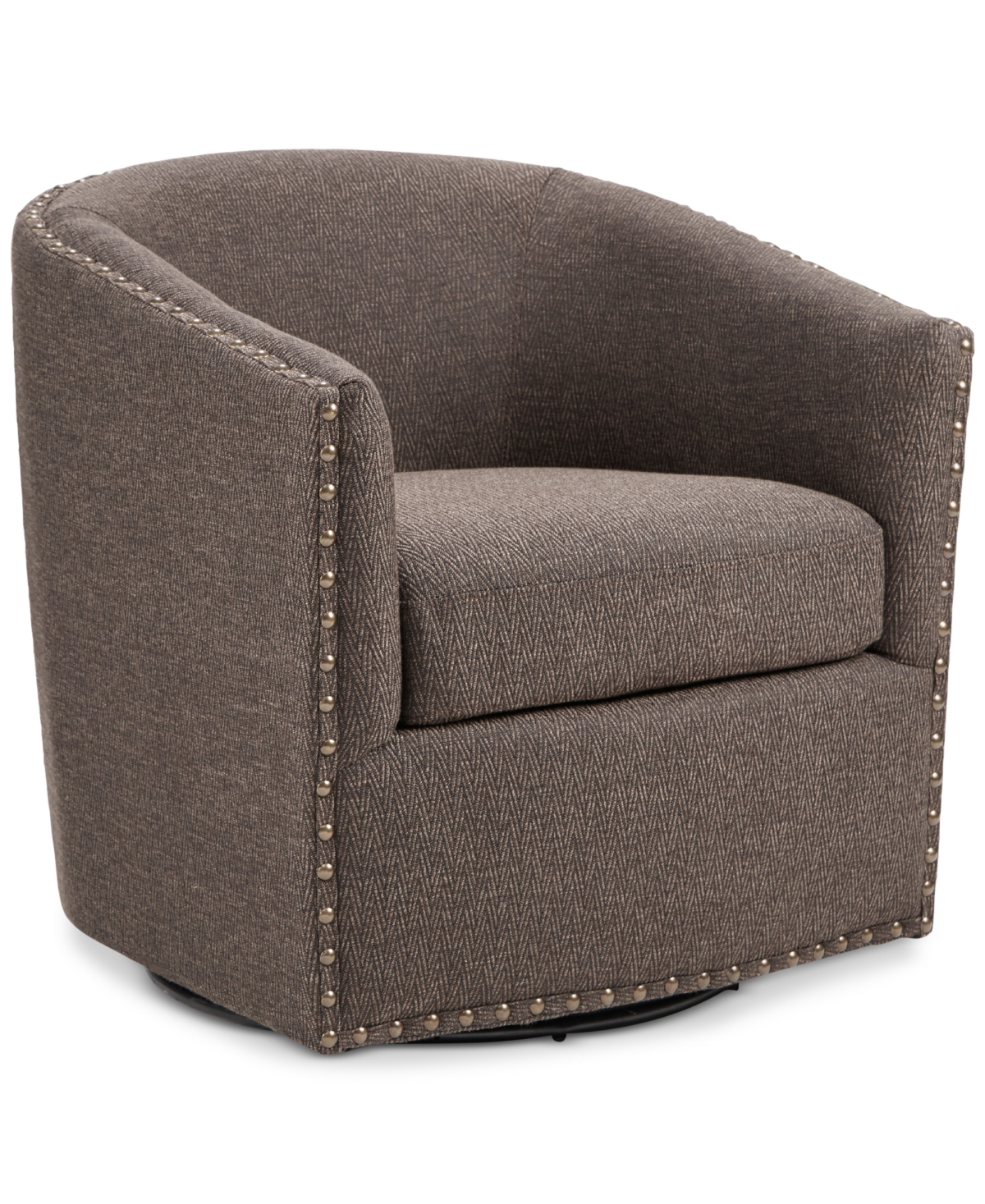 Click here for Madison Park Tyler Swivel Chair - Chocolate prices