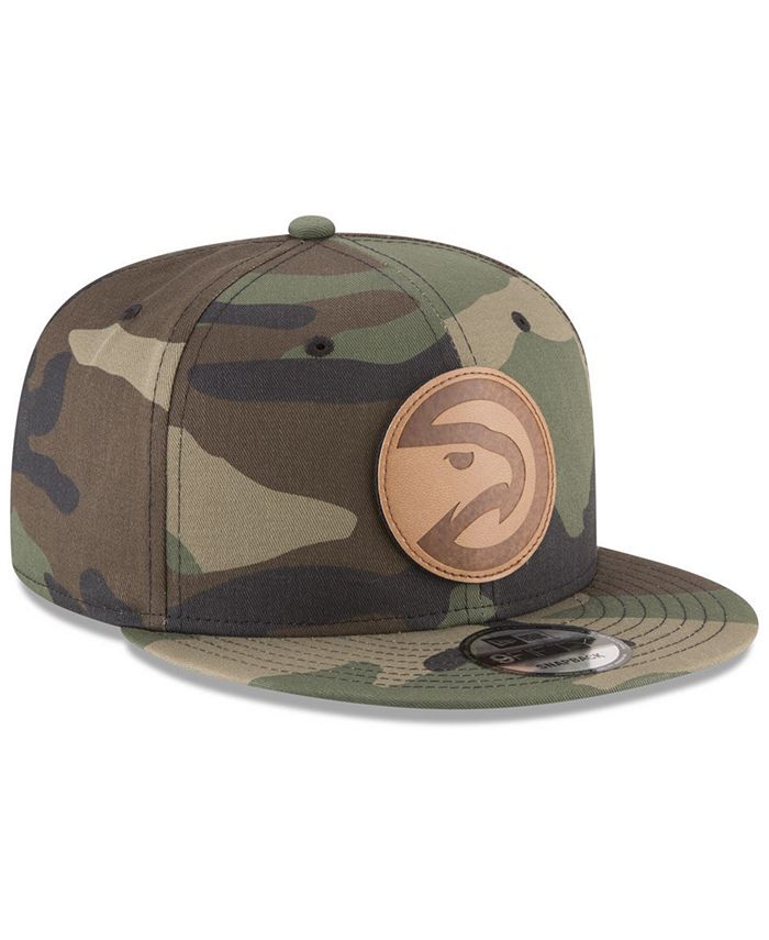 New Era Atlanta Hawks Camo 9FIFTY Snapback Cap - Macy's
