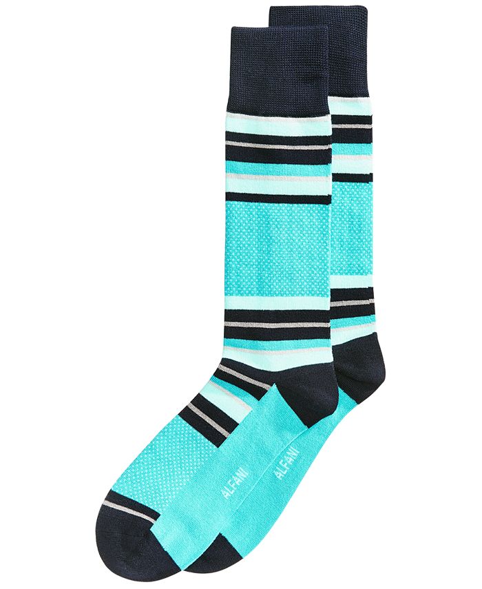 Alfani Men's Colorblocked Dress Socks, Created for Macy's - Macy's