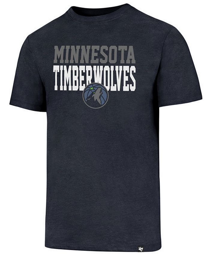 '47 Brand Men's Minnesota Timberwolves Imprint Club T-Shirt - Macy's
