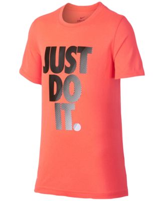 Nike Graphic-Print T-Shirt, Big Boys - Macy's