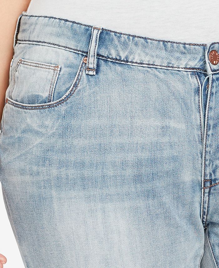 WILLIAM RAST Trendy Plus Size Cotton Distressed Jeans - Macy's