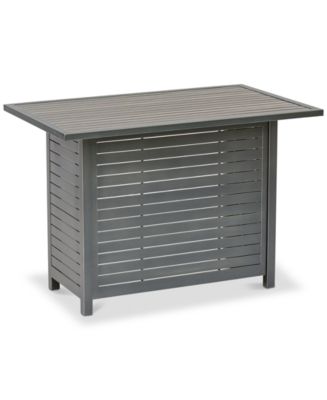 Marlough II Aluminum Outdoor Bar Table, Created for Macy's - Macy's