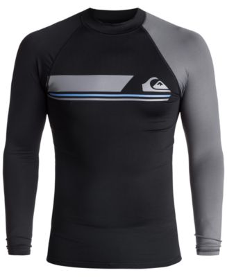 Quiksilver Men's Colorblocked UPF 50 Rash Guard - Macy's