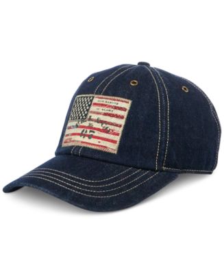 Polo Ralph Lauren Men's Denim Baseball Cap - Macy's